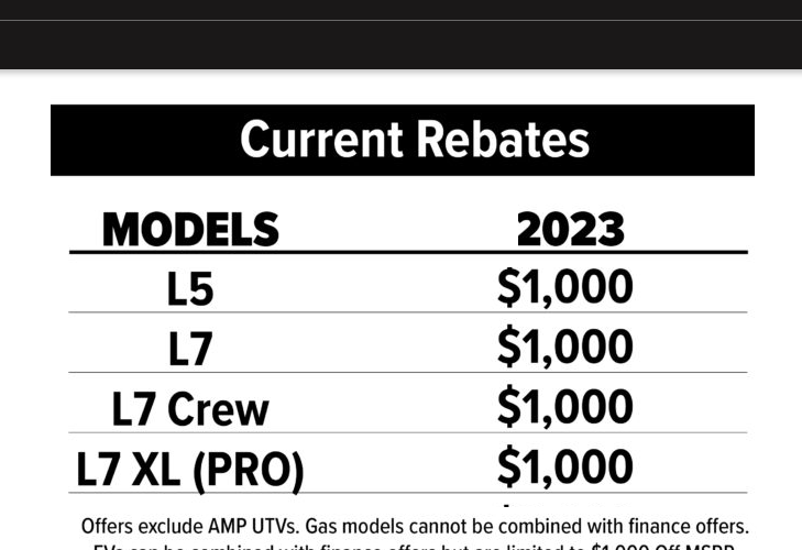 Landmaster Rebates | Jim's Equipment Repair